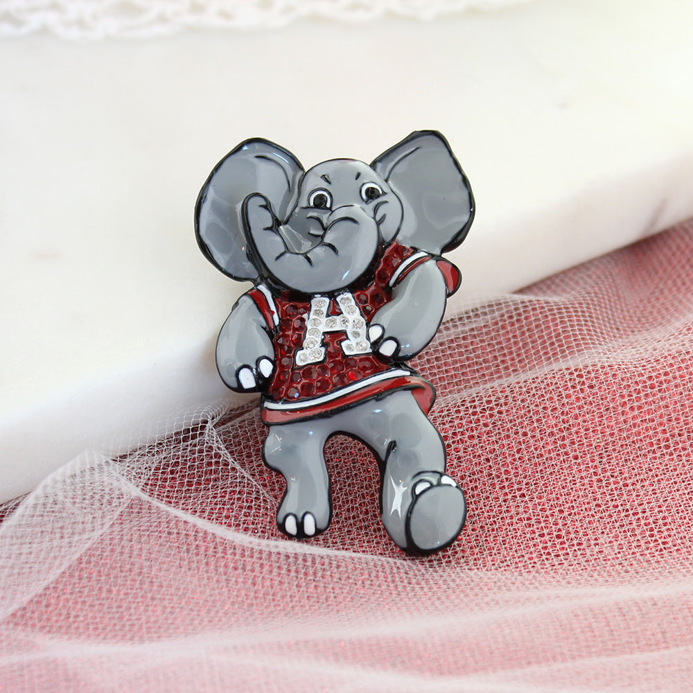 Alabama "Big Al" Crystal Logo Pin – Seasons Jewelry - Retail