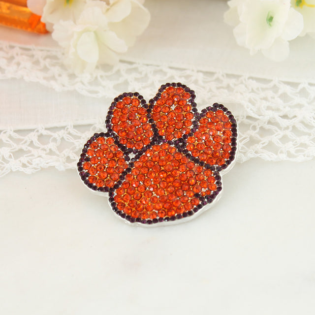 Clemson Crystal Logo Pin – Seasons Jewelry - Retail