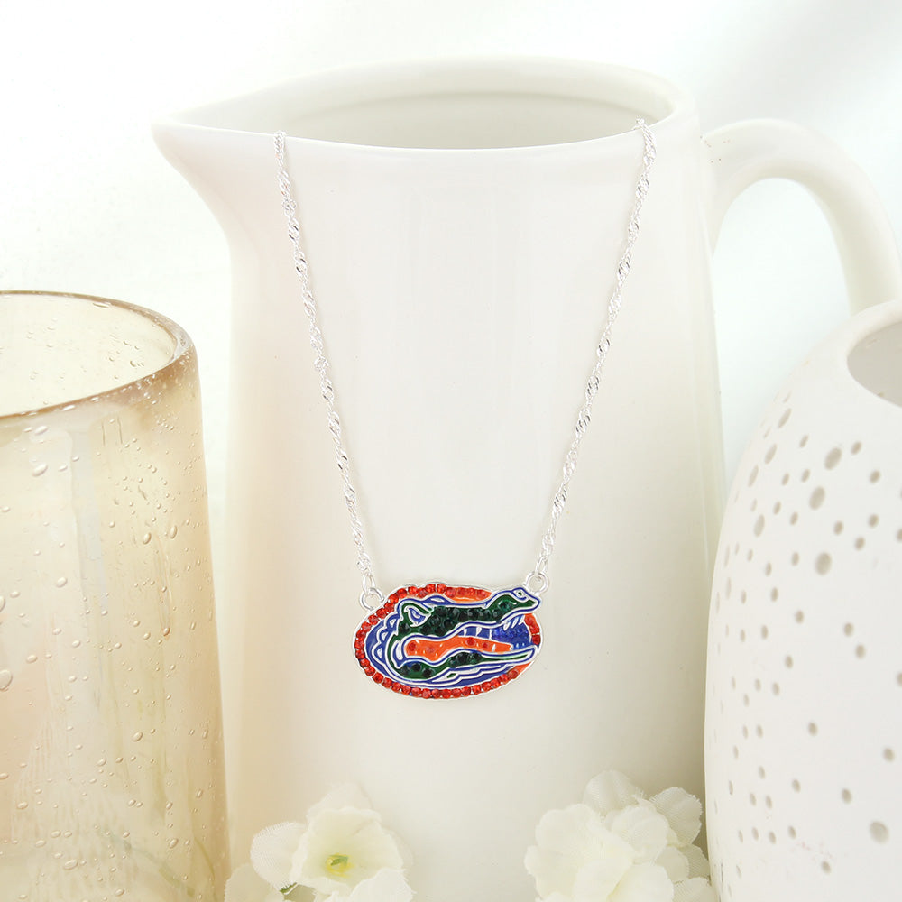 Florida Crystal Logo Necklace – Seasons Jewelry - Retail