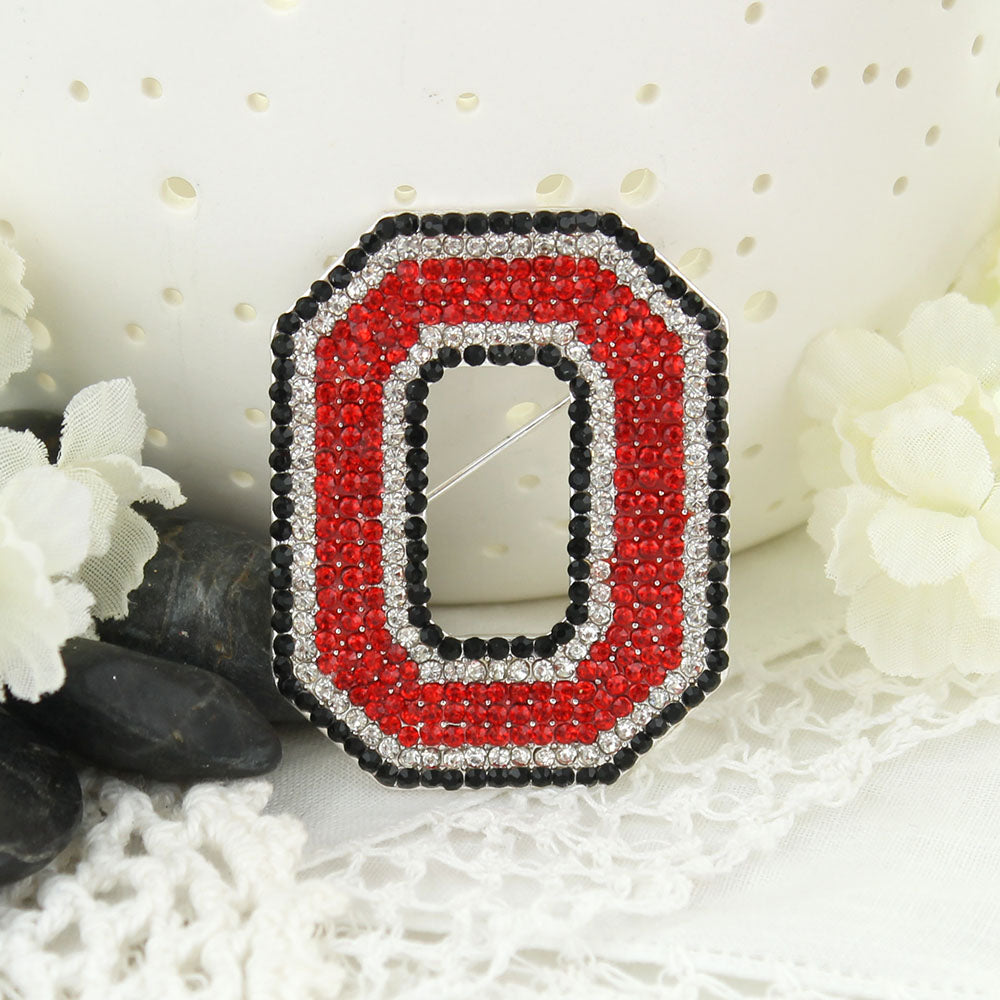 Ohio State Crystal Logo Pin – Seasons Jewelry - Retail