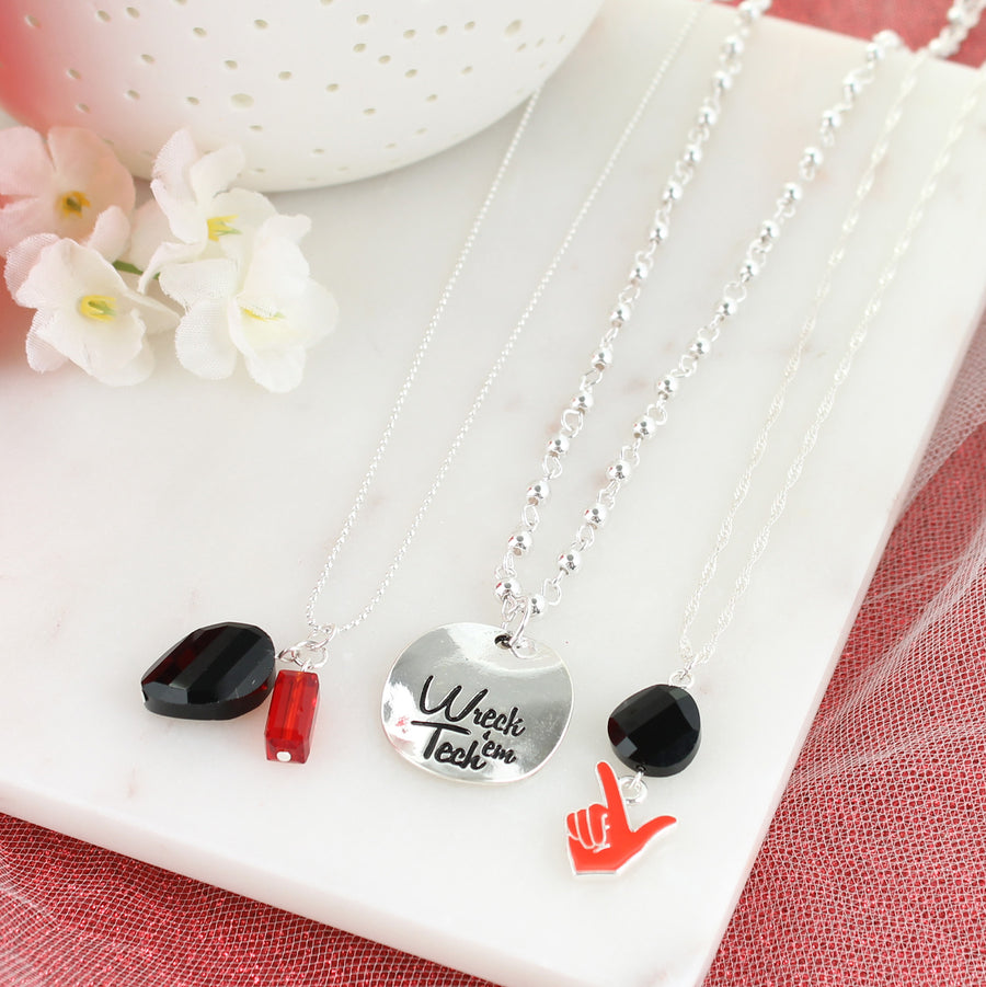 Texas Tech Trio Necklace Set – Seasons Jewelry - Retail