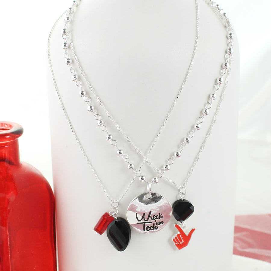 Texas Tech Trio Necklace Set – Seasons Jewelry - Retail
